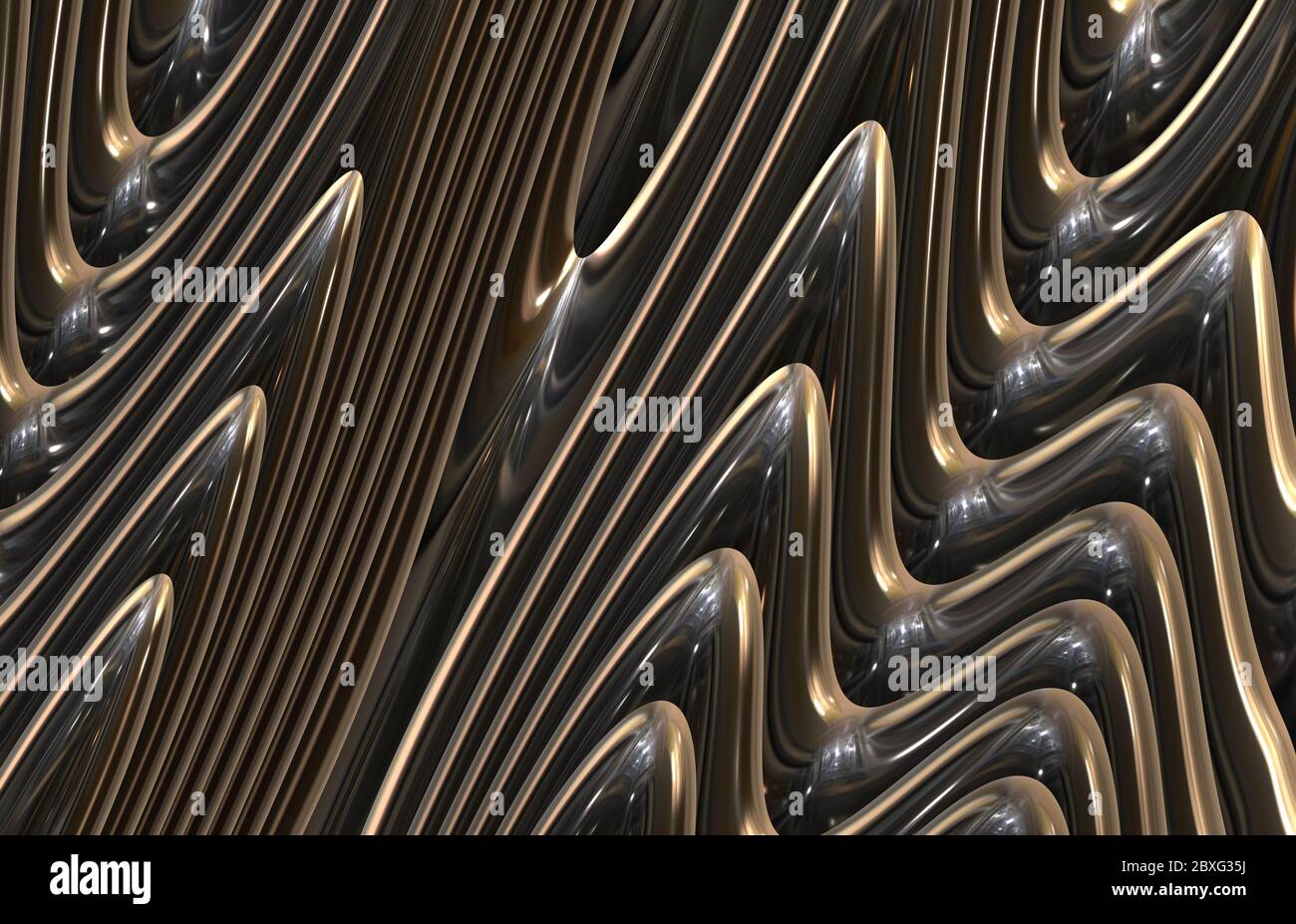 futuristic scifi metal art Stock Photo - Alamy