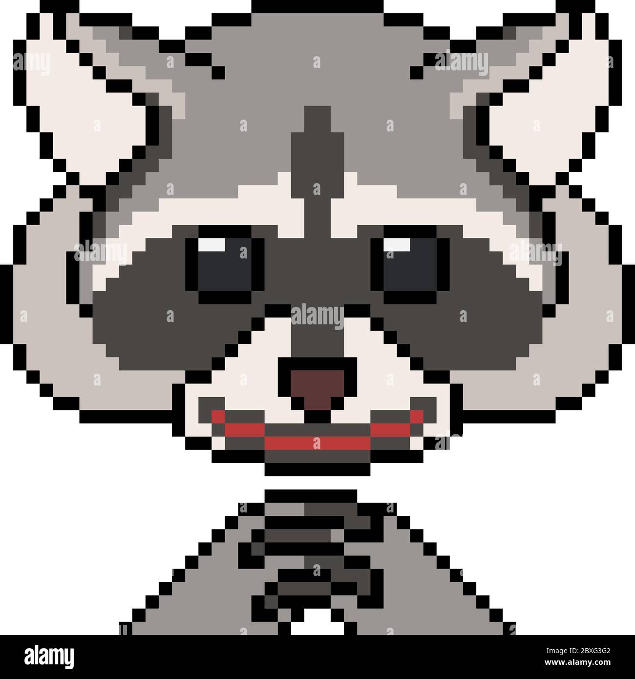 Raccoon Art Stock Vector Images - Alamy