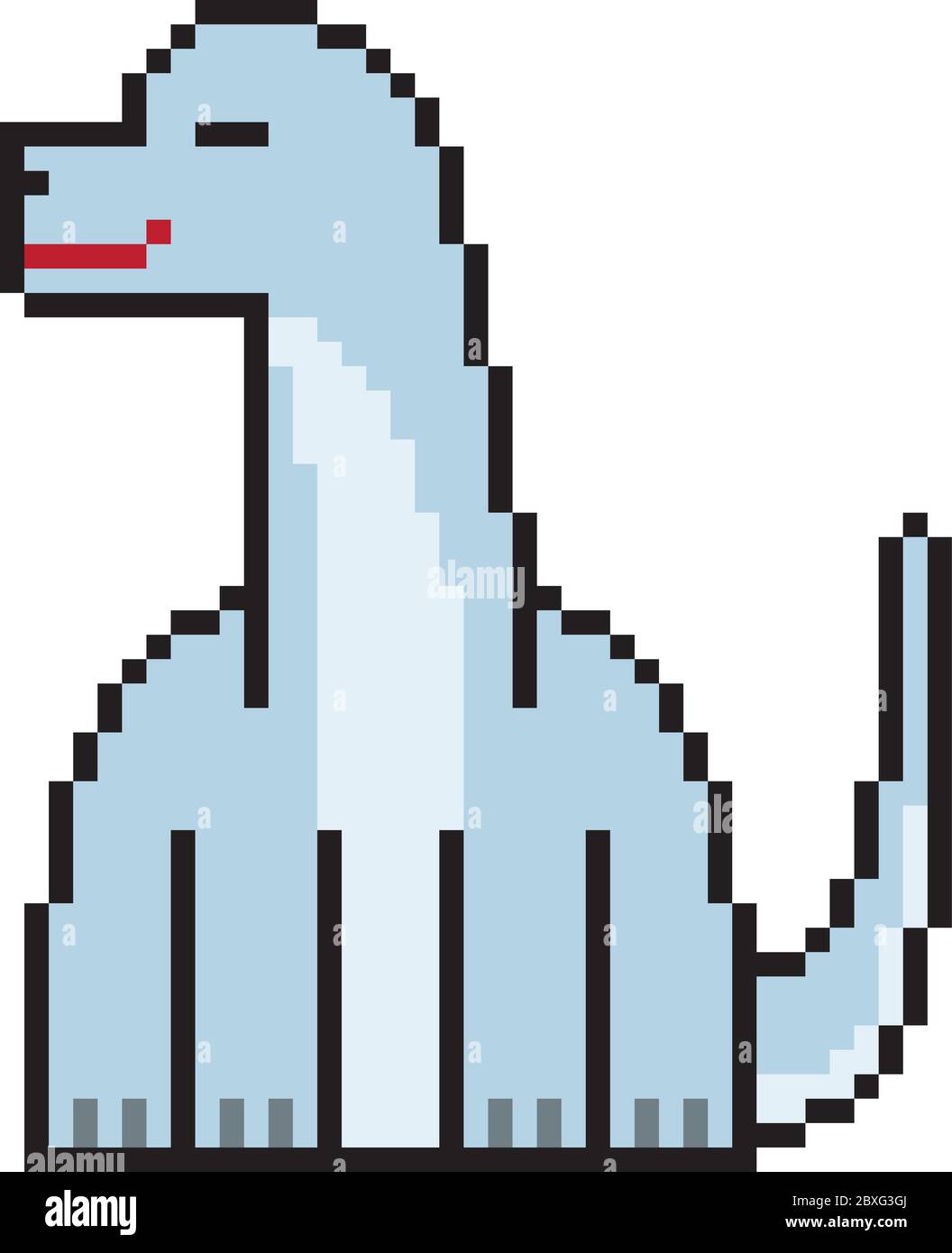 Brontosaurus vector vectors Stock Vector Images - Alamy