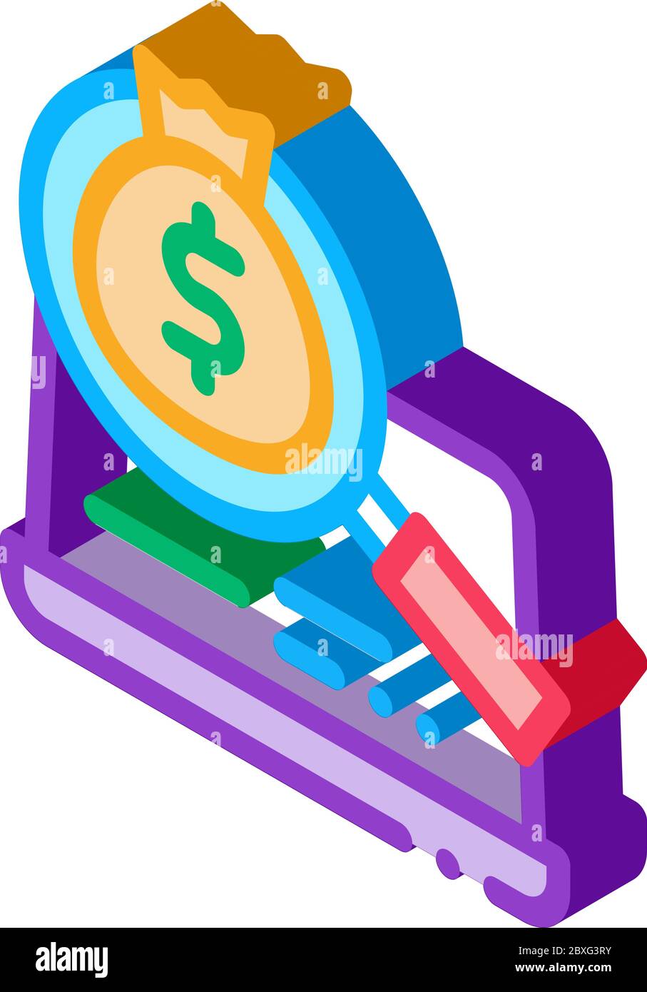 Detection money in computer icon hi-res stock photography and images ...