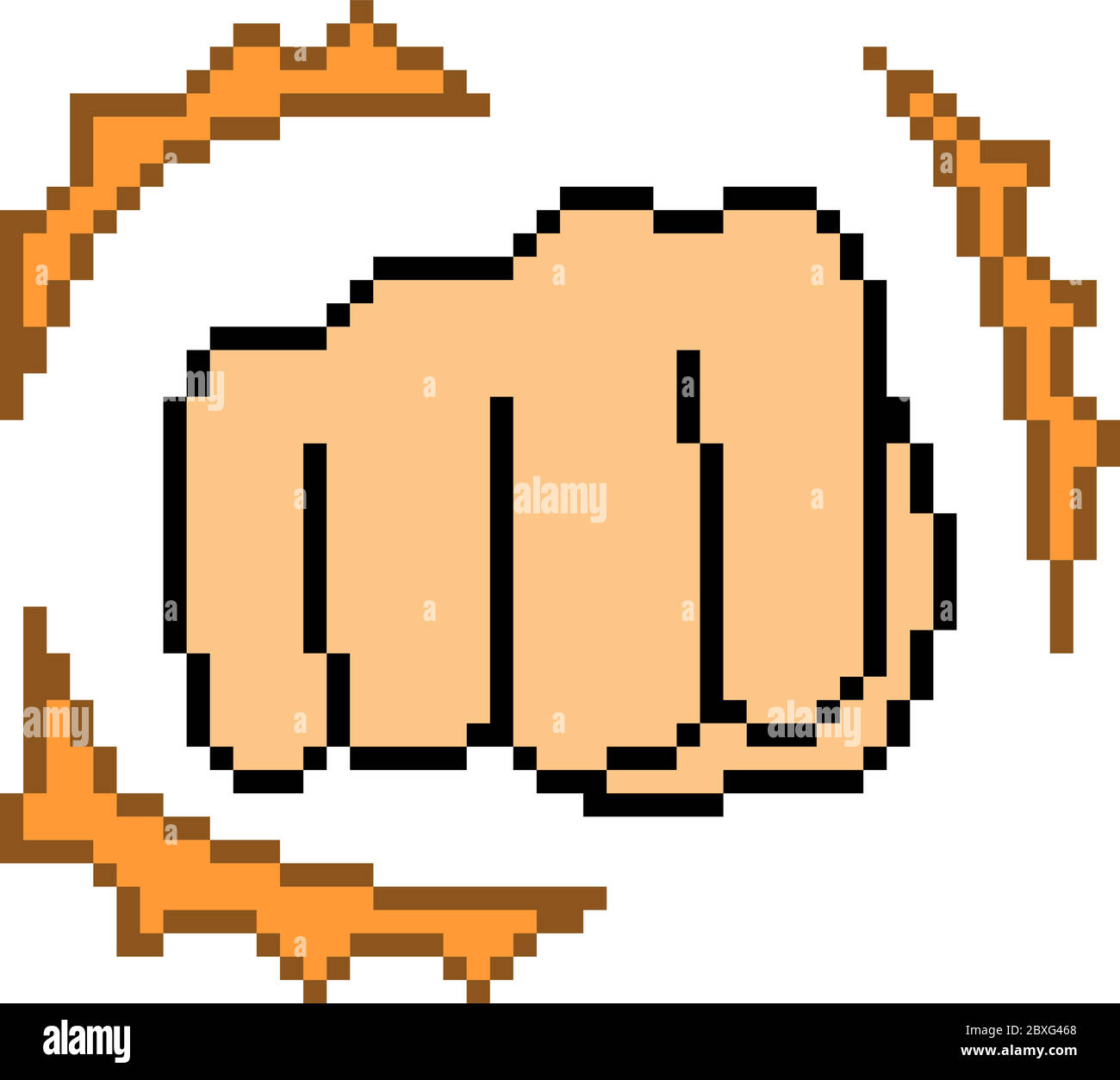 Punch effect Stock Vector Images - Alamy