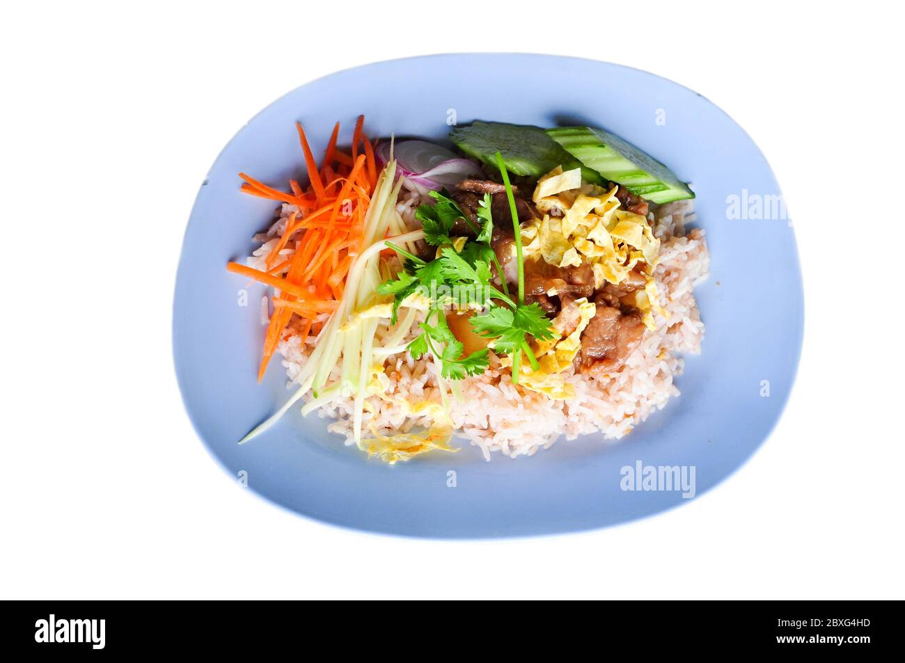 Khao kluk kapi is one of the finest and freshest single plate Thai ...