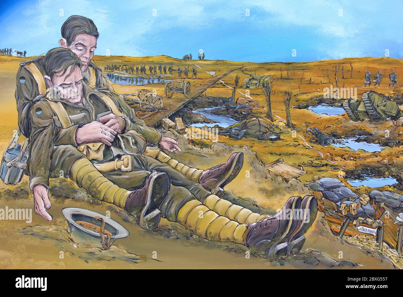 World war 1 soldiers australia hi-res stock photography and images - Alamy