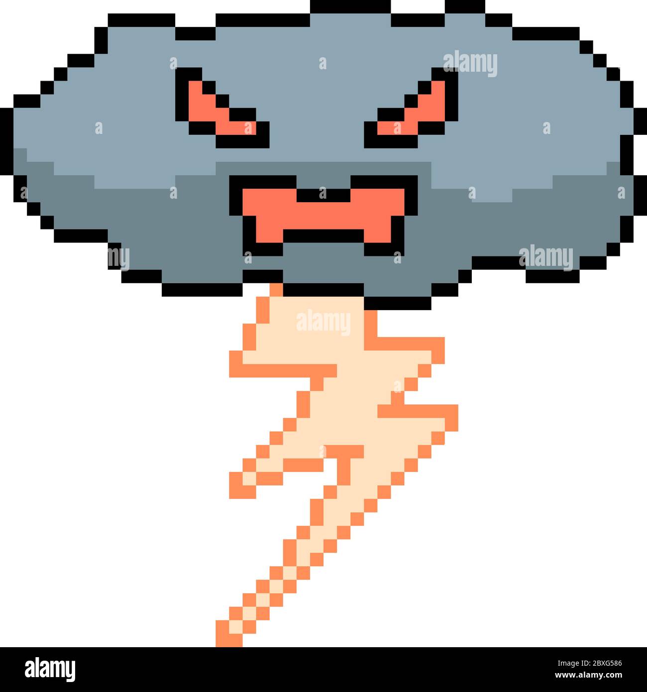 Red cloud thunder design hi-res stock photography and images - Alamy