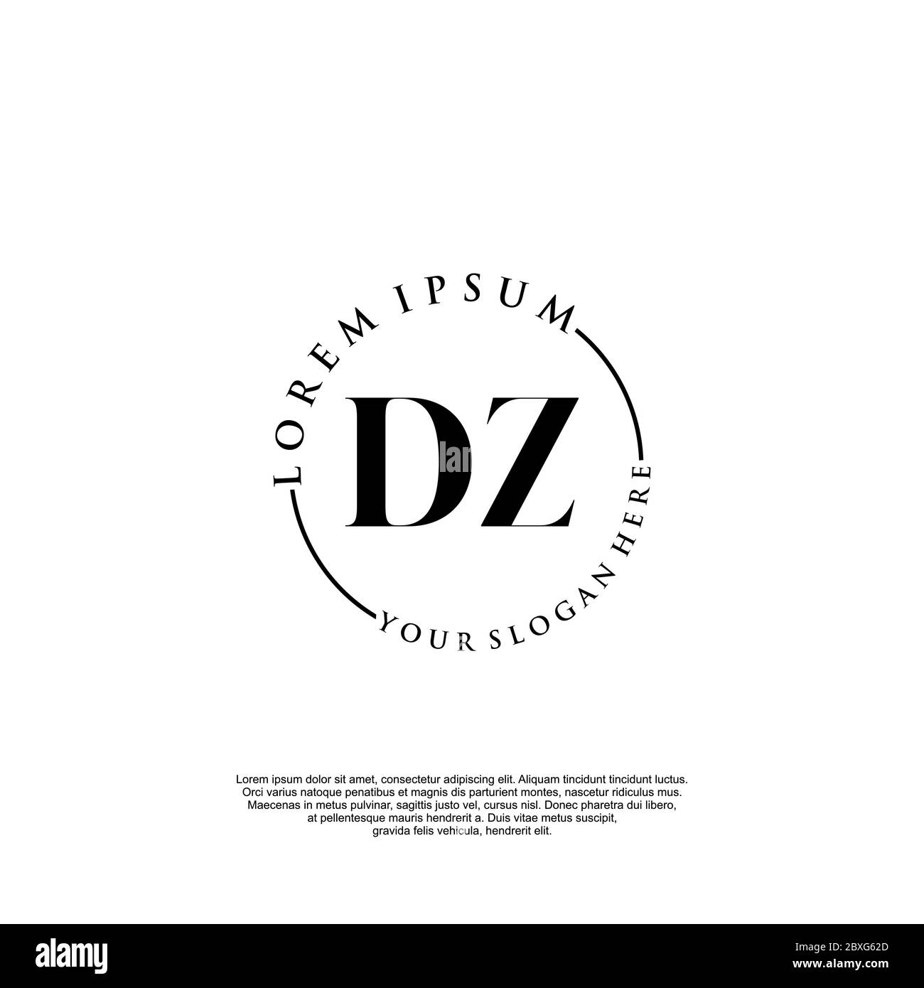 Dz logo vector vectors hi-res stock photography and images - Alamy