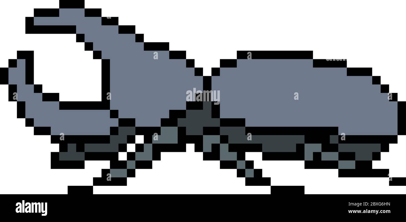 Beetle with horn Stock Vector Images - Alamy
