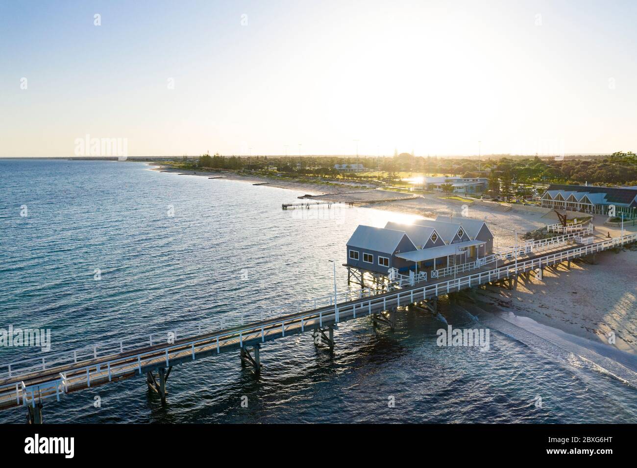 Busselton jetty aerial hi-res stock photography and images - Alamy