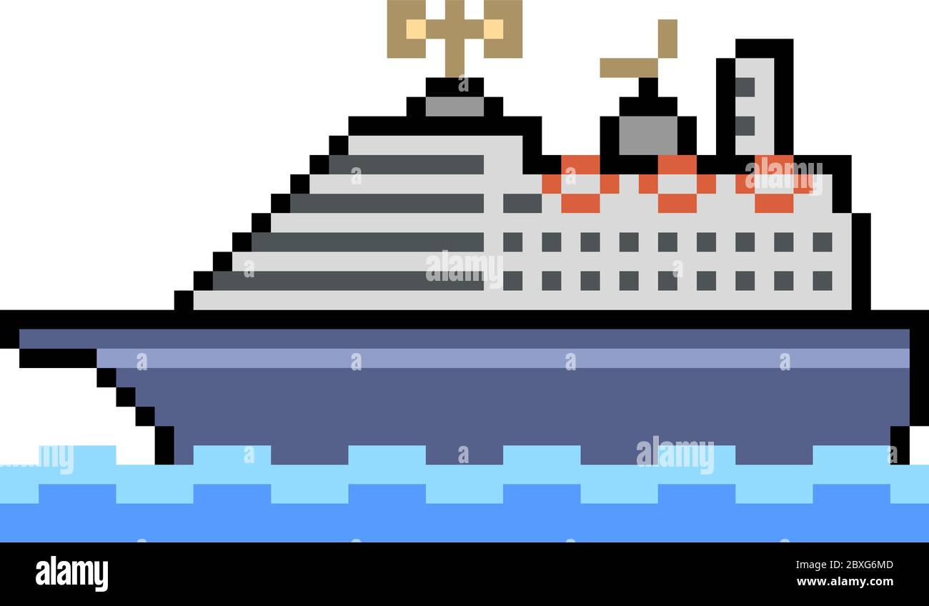 Pixel art river hi-res stock photography and images - Alamy