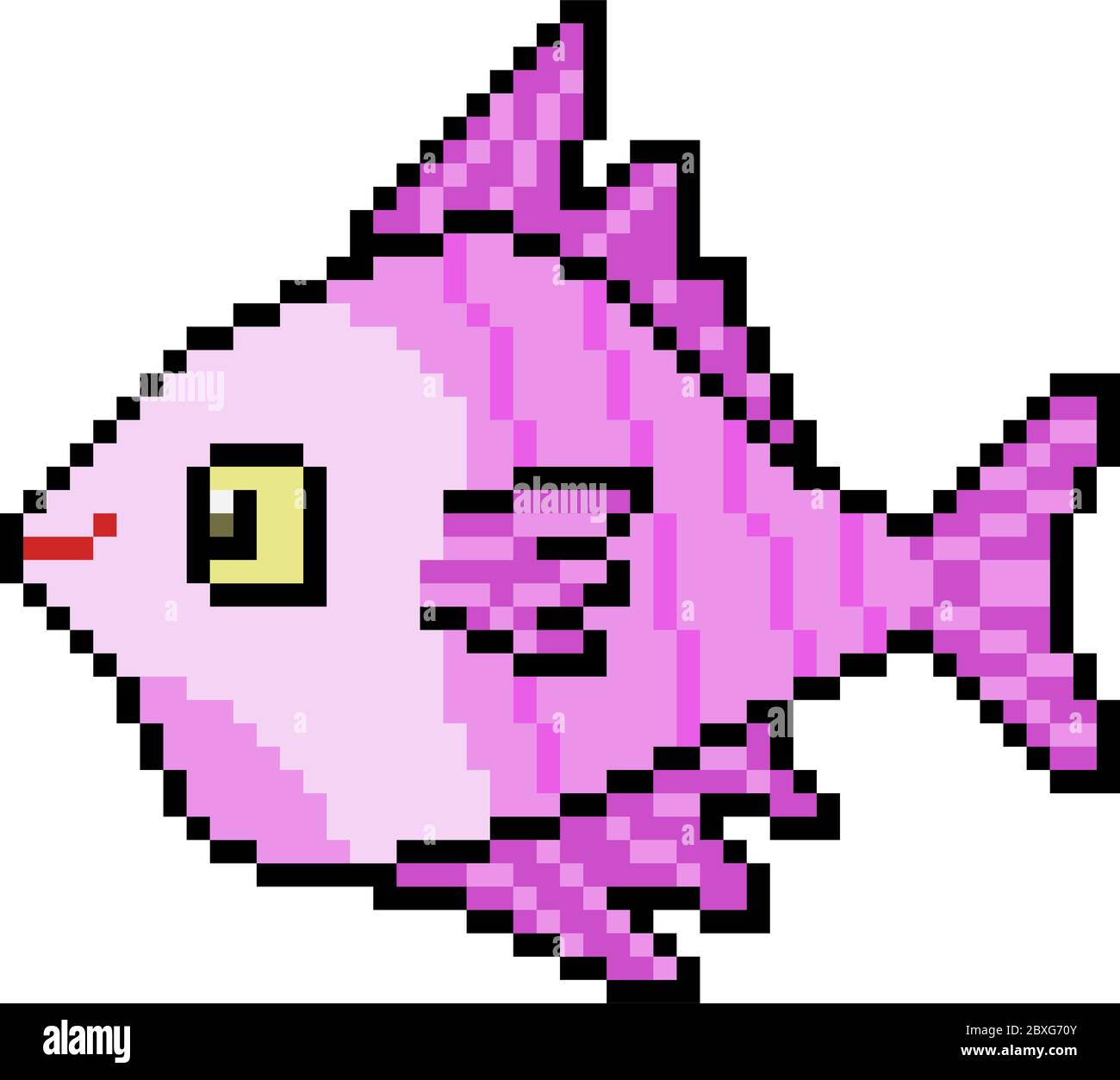 Purple fish Stock Vector Images - Alamy