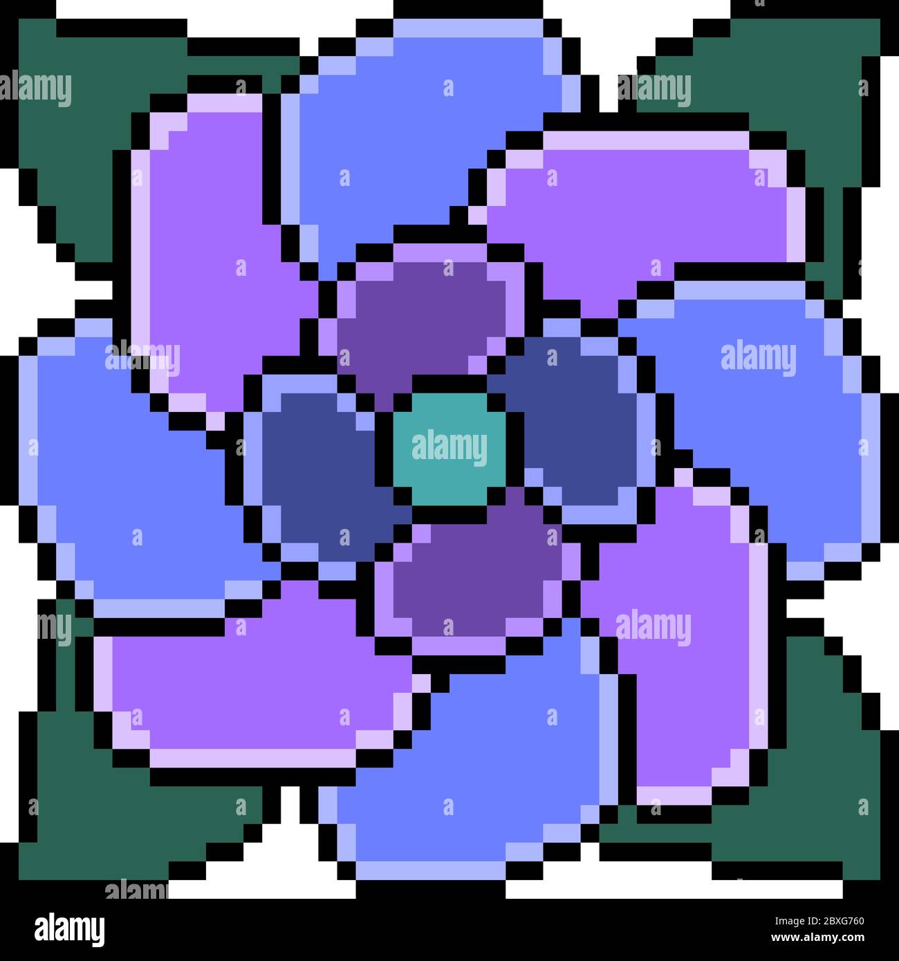 Blue pollen Stock Vector Images - Alamy