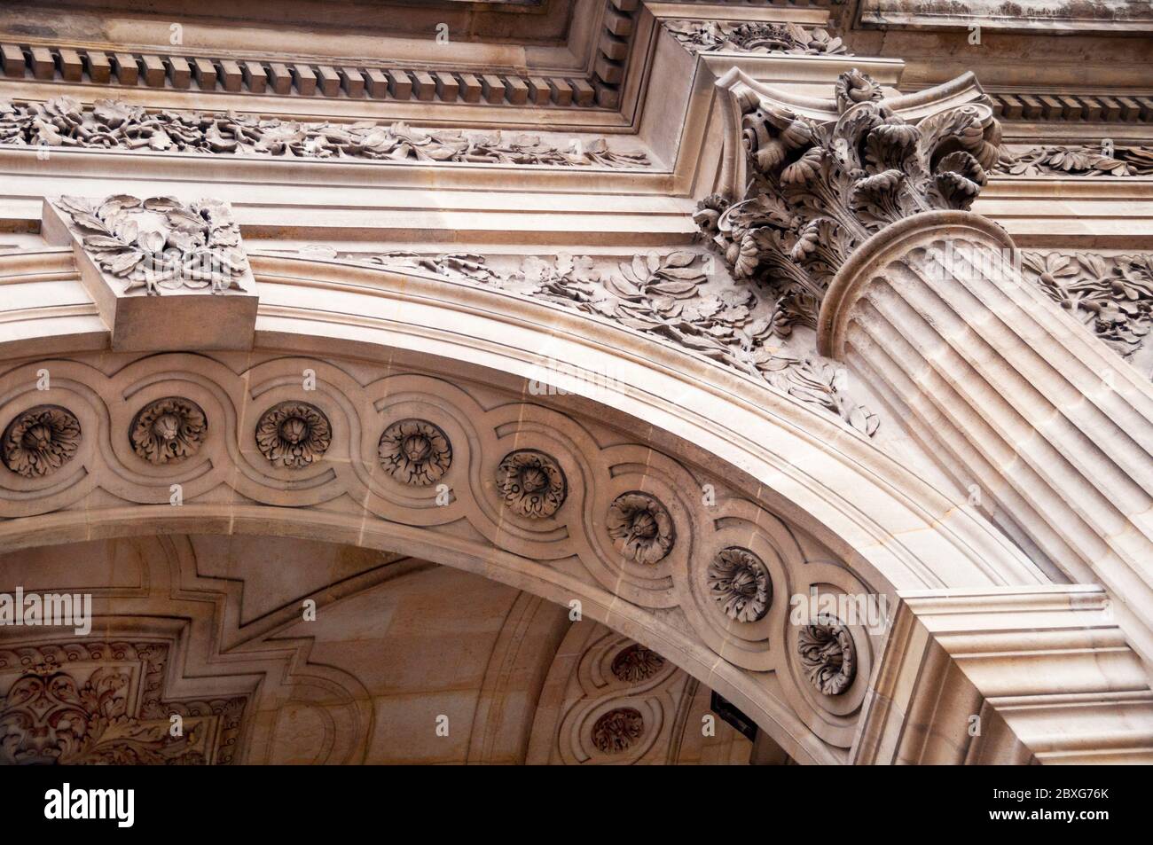 Louvre Museum in Paris has many fine examples of classical architecture ...