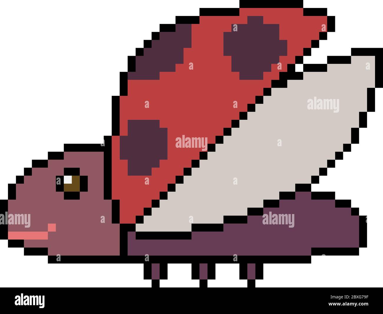 Ladybug pixel Stock Vector Images - Alamy