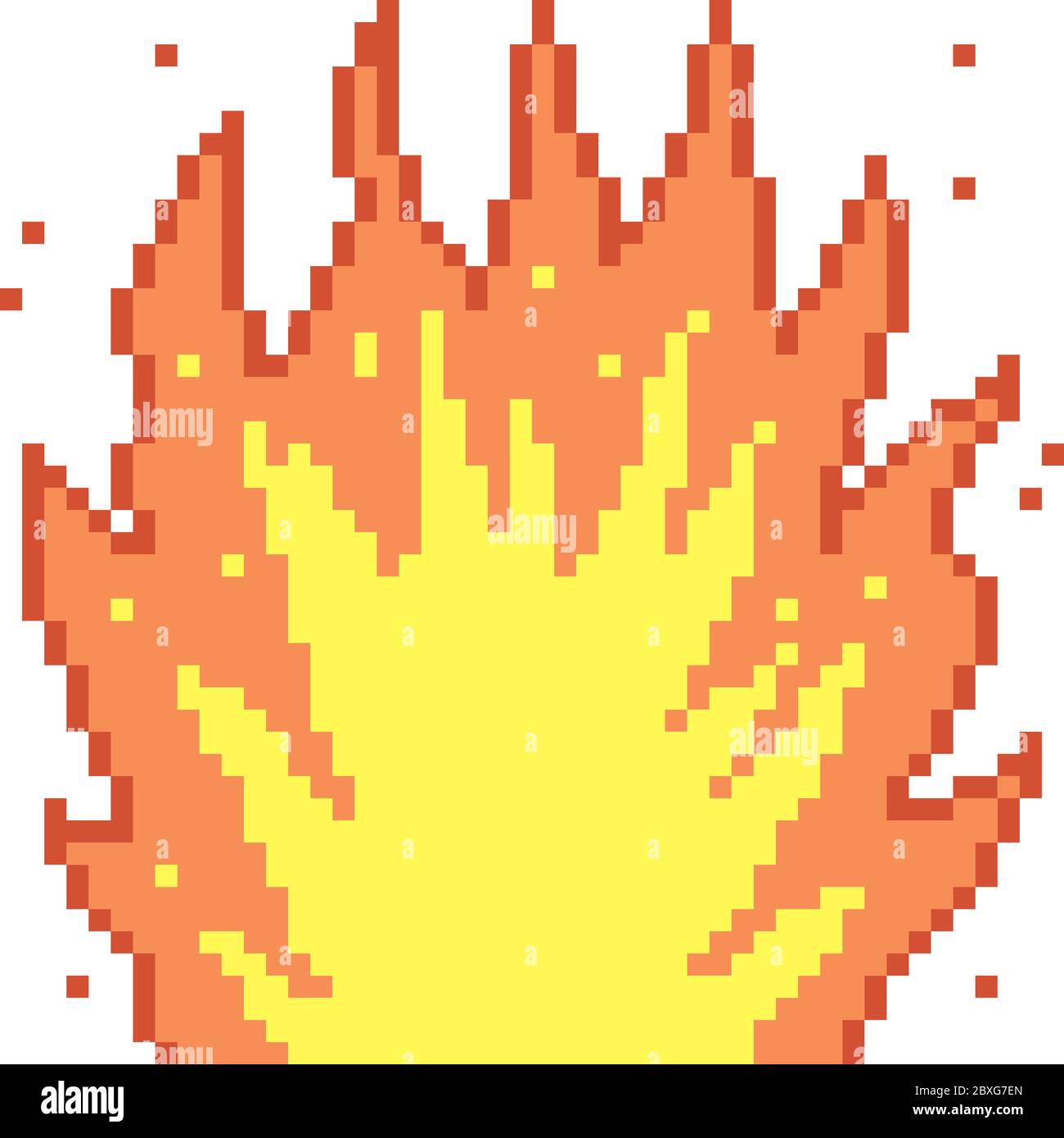 Pixel fire hi-res stock photography and images - Alamy