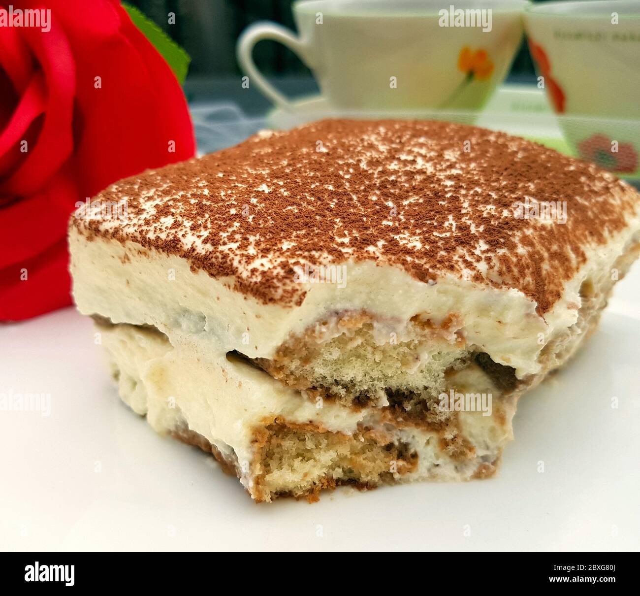 Tiramisu presentation hi-res stock photography and images - Alamy