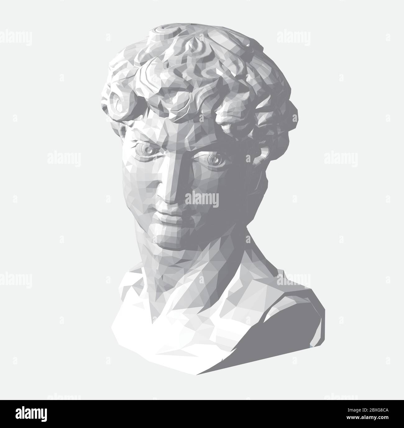 Statue of David,architectural decoration,statue Stock Vector Image ...