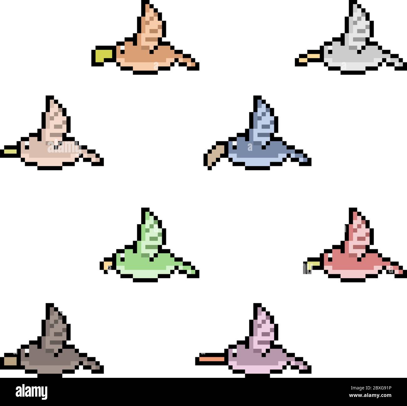 Bird Pixel Art High Resolution Stock Photography and Images - Alamy