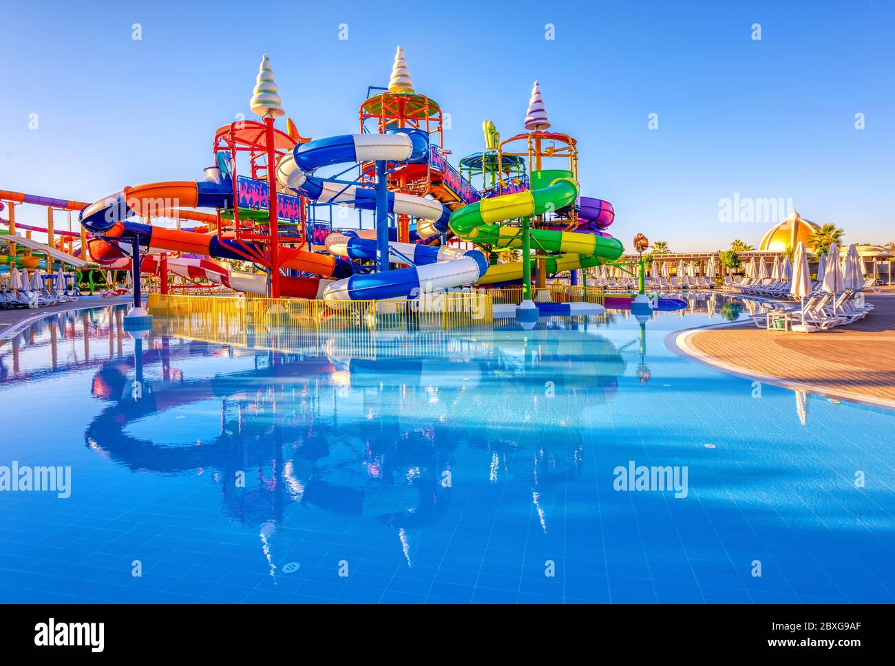 Big water slide hi-res stock photography and images - Alamy