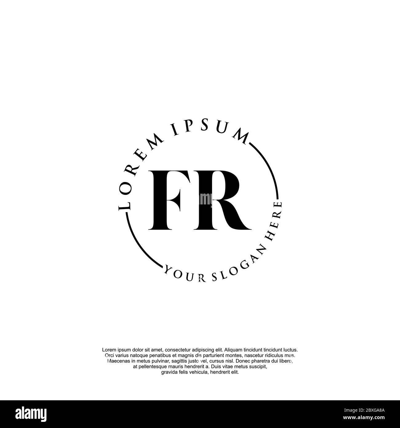 Fr initial hi-res stock photography and images - Alamy