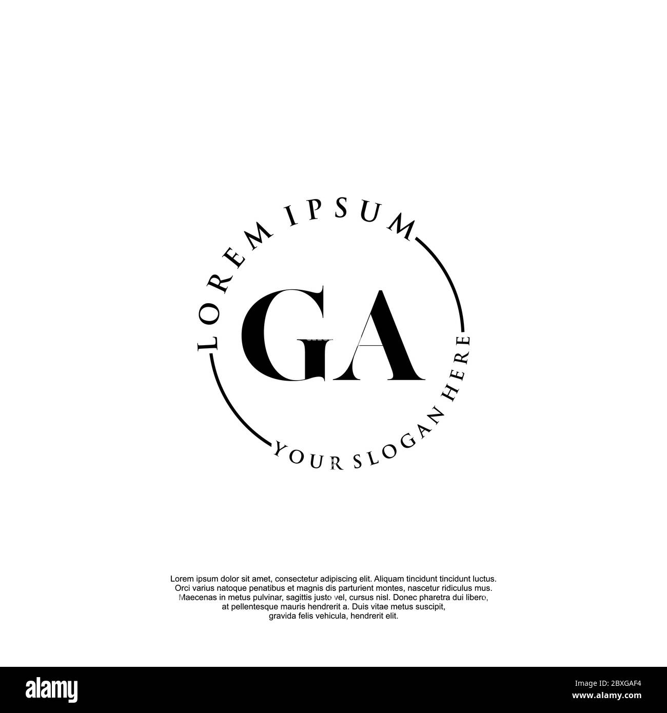 Ga symbol hi-res stock photography and images - Alamy