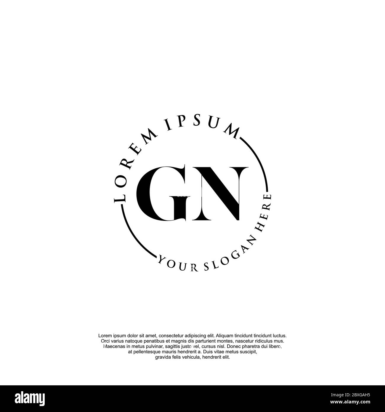 Gn symbol Stock Vector Images - Alamy