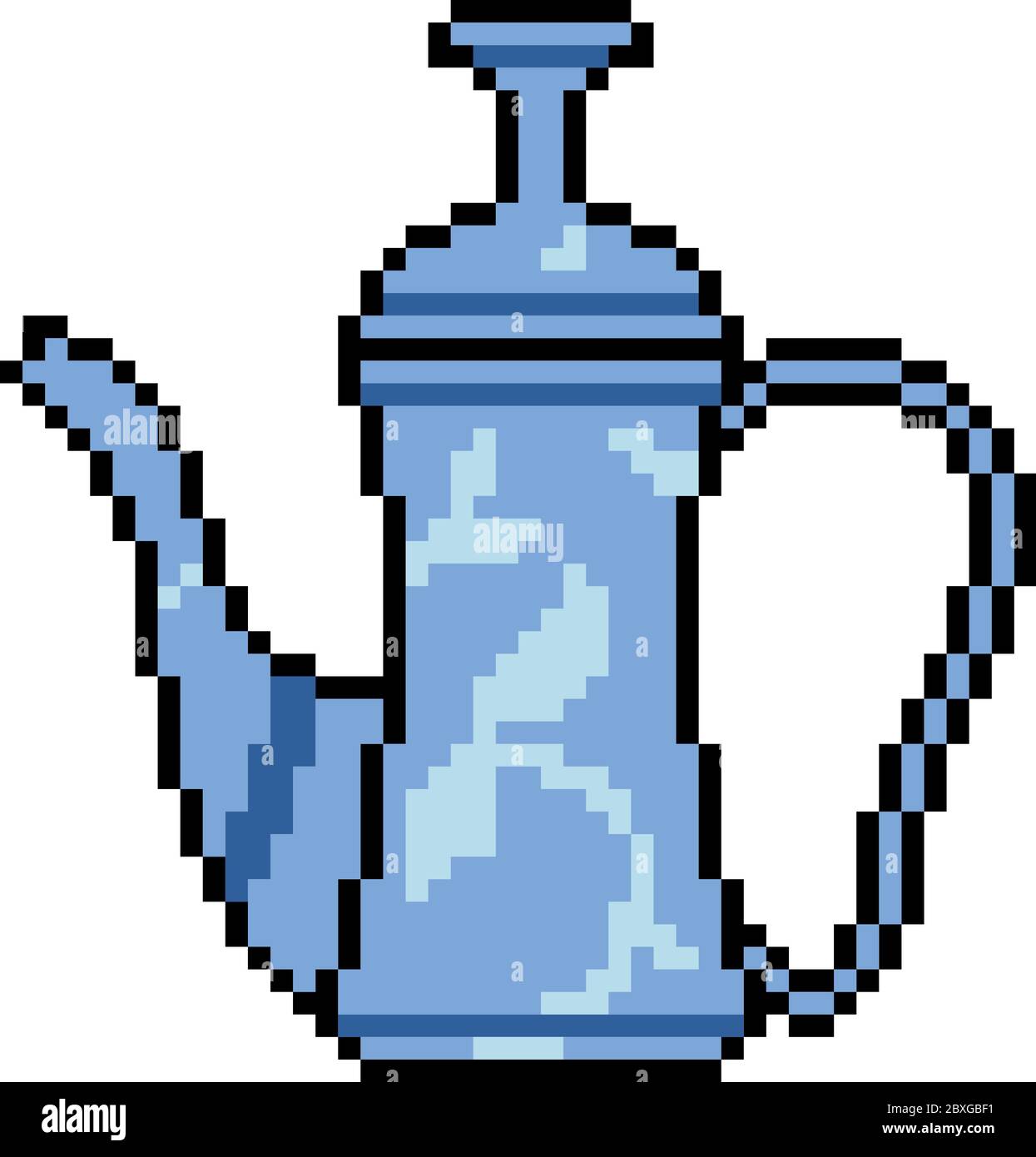 vector pixel art jar isolated Stock Vector Image & Art - Alamy