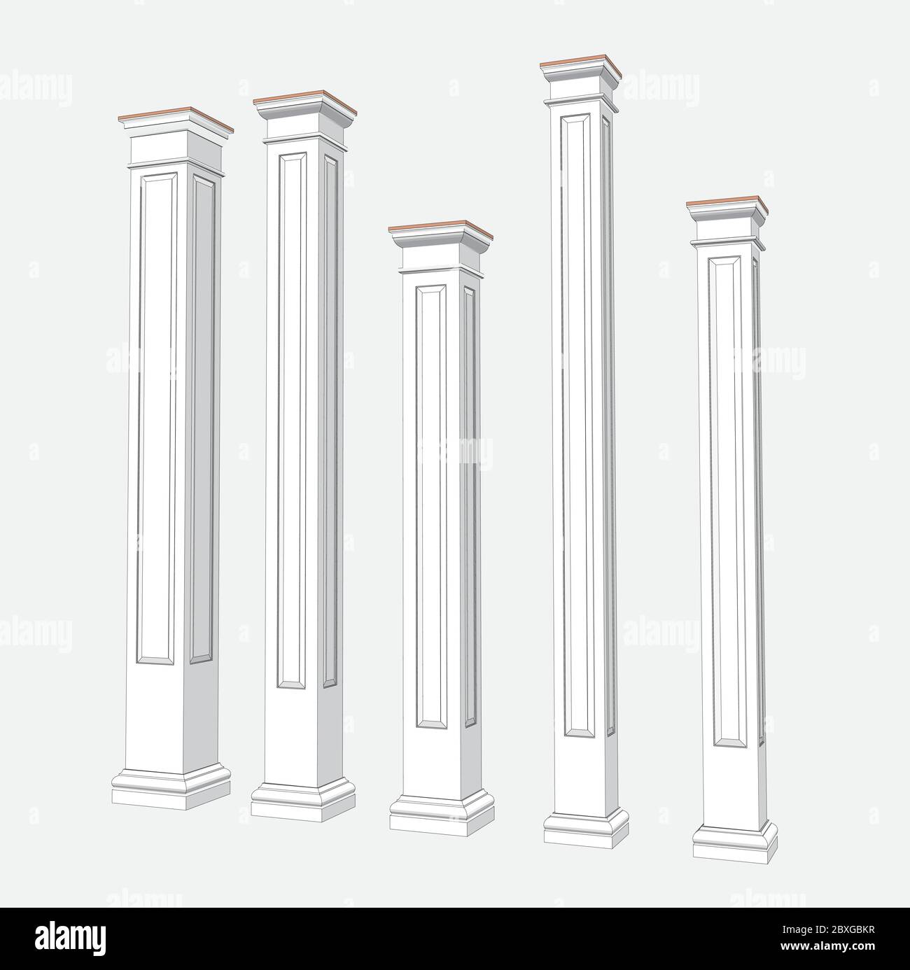 Architecture, columns, beams, architectural decoration, architectural ...