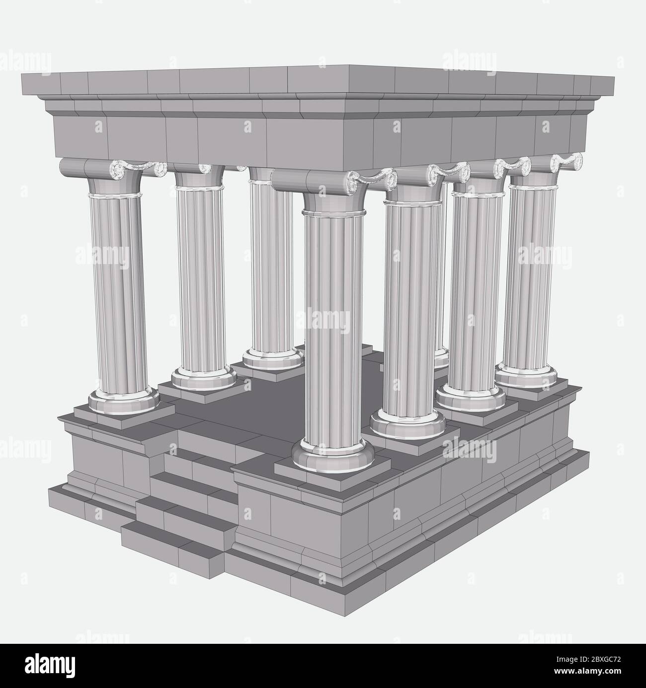 Architecture, columns, beams, architectural decoration, architectural ...