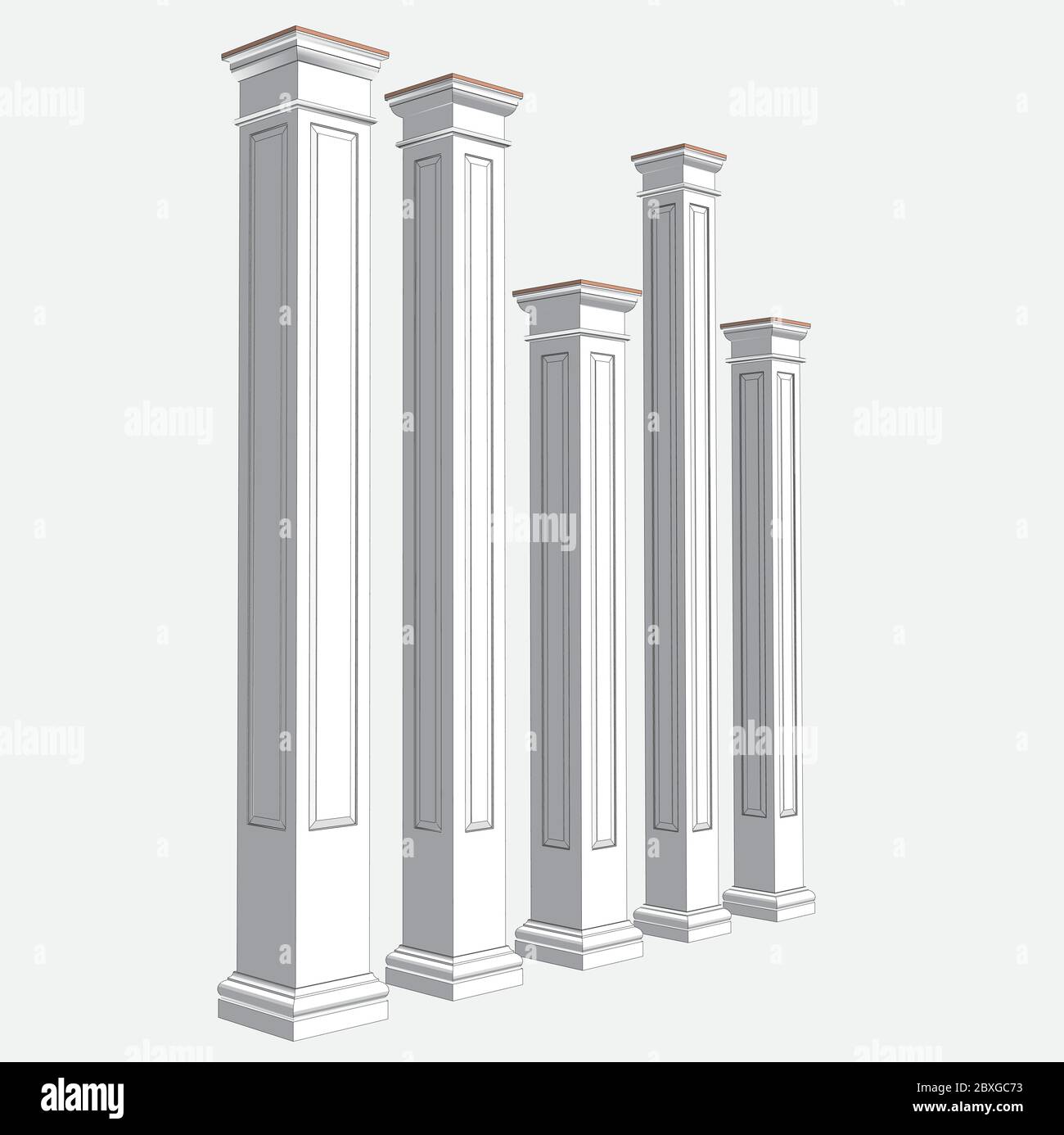 Architecture, columns, beams, architectural decoration, architectural ...