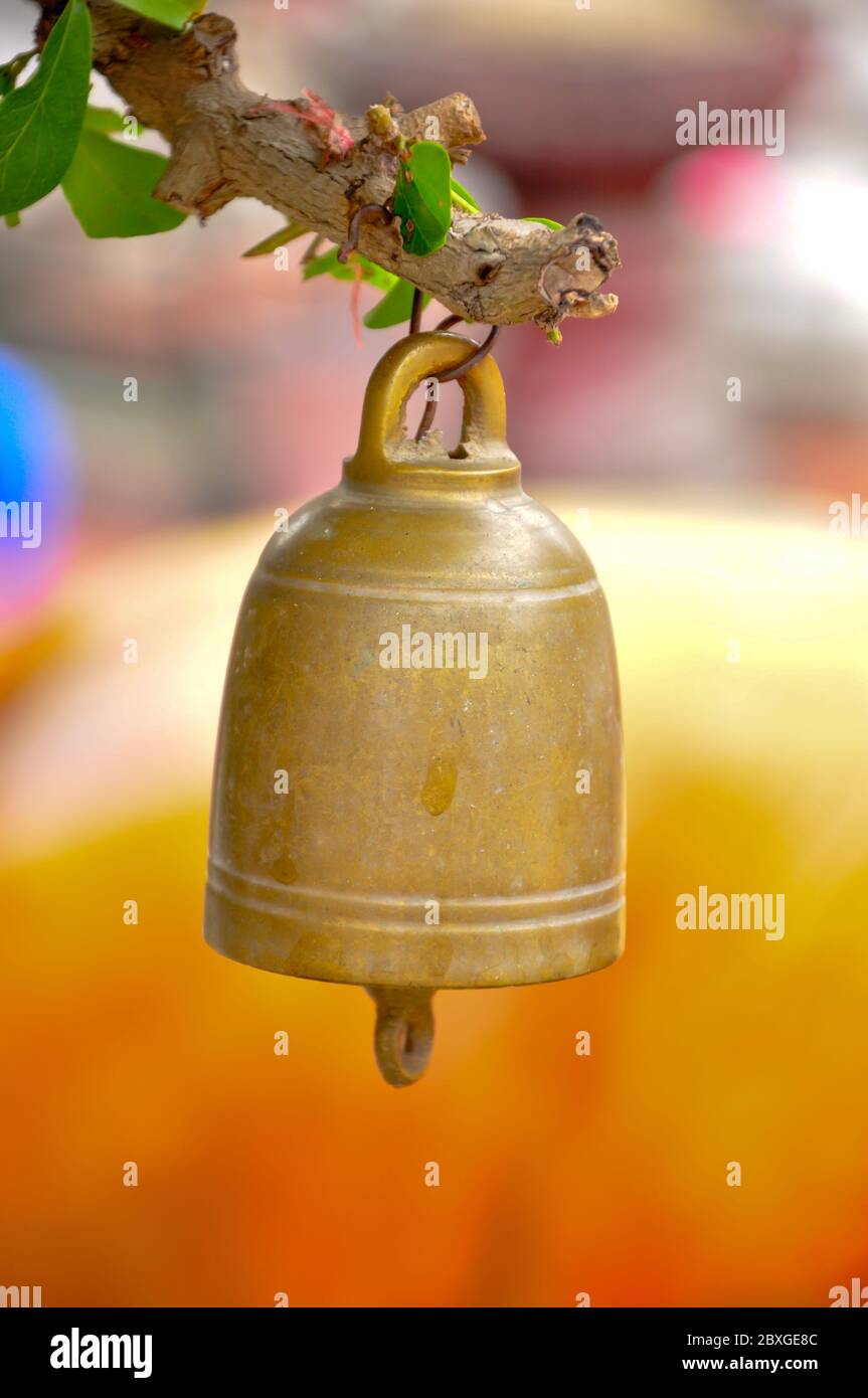 Tibetan buddhist bell hi-res stock photography and images - Alamy