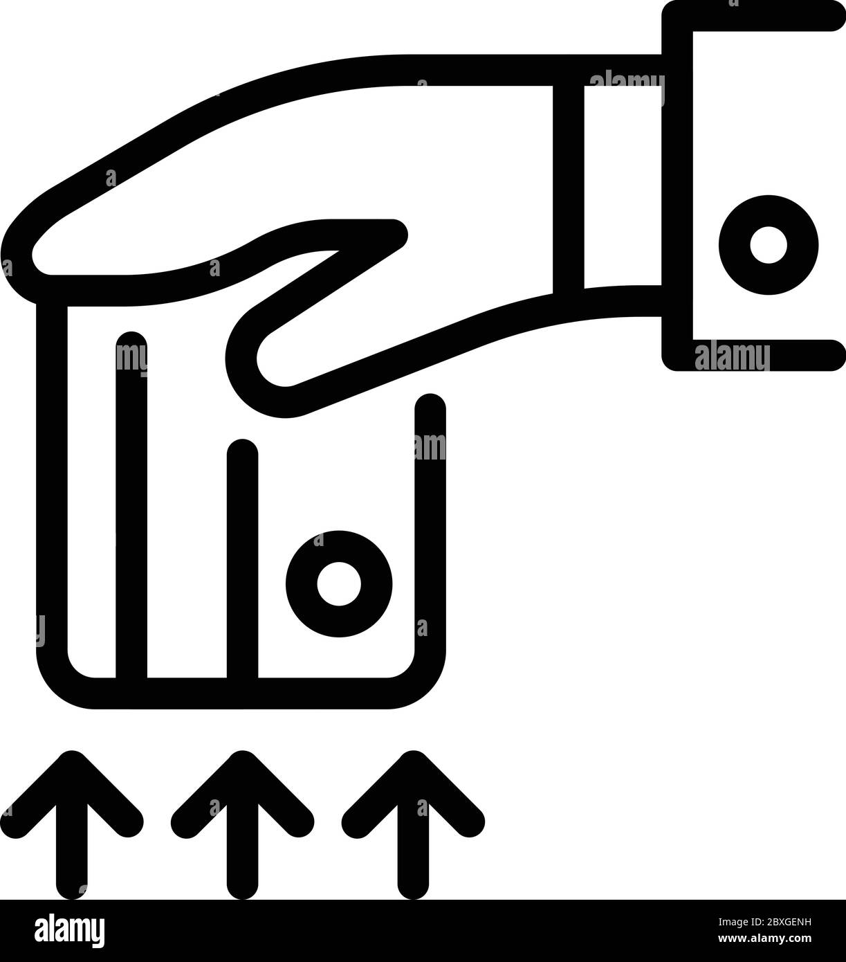 Return credit card icon, outline style Stock Vector Image & Art - Alamy