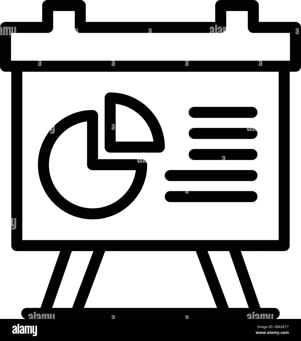 Report on table icon, outline style Stock Vector Image & Art - Alamy