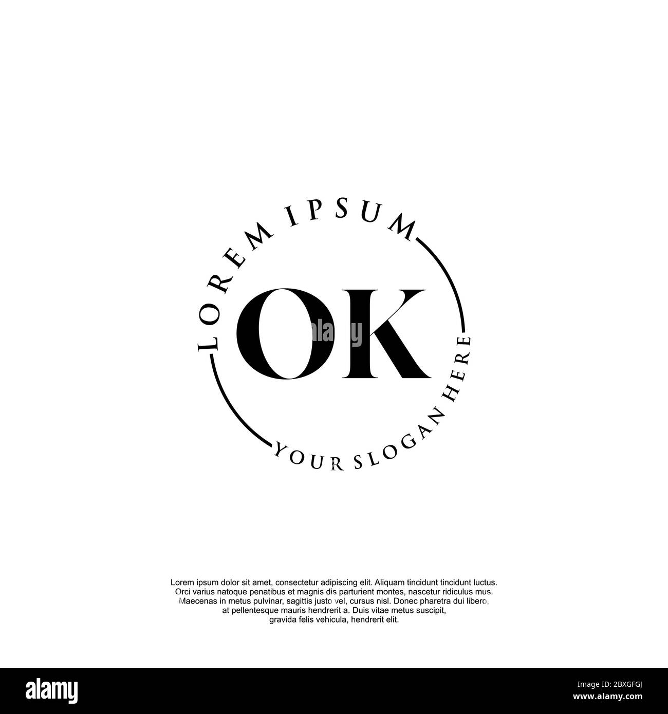 Ok symbol vector vectors hi-res stock photography and images - Alamy