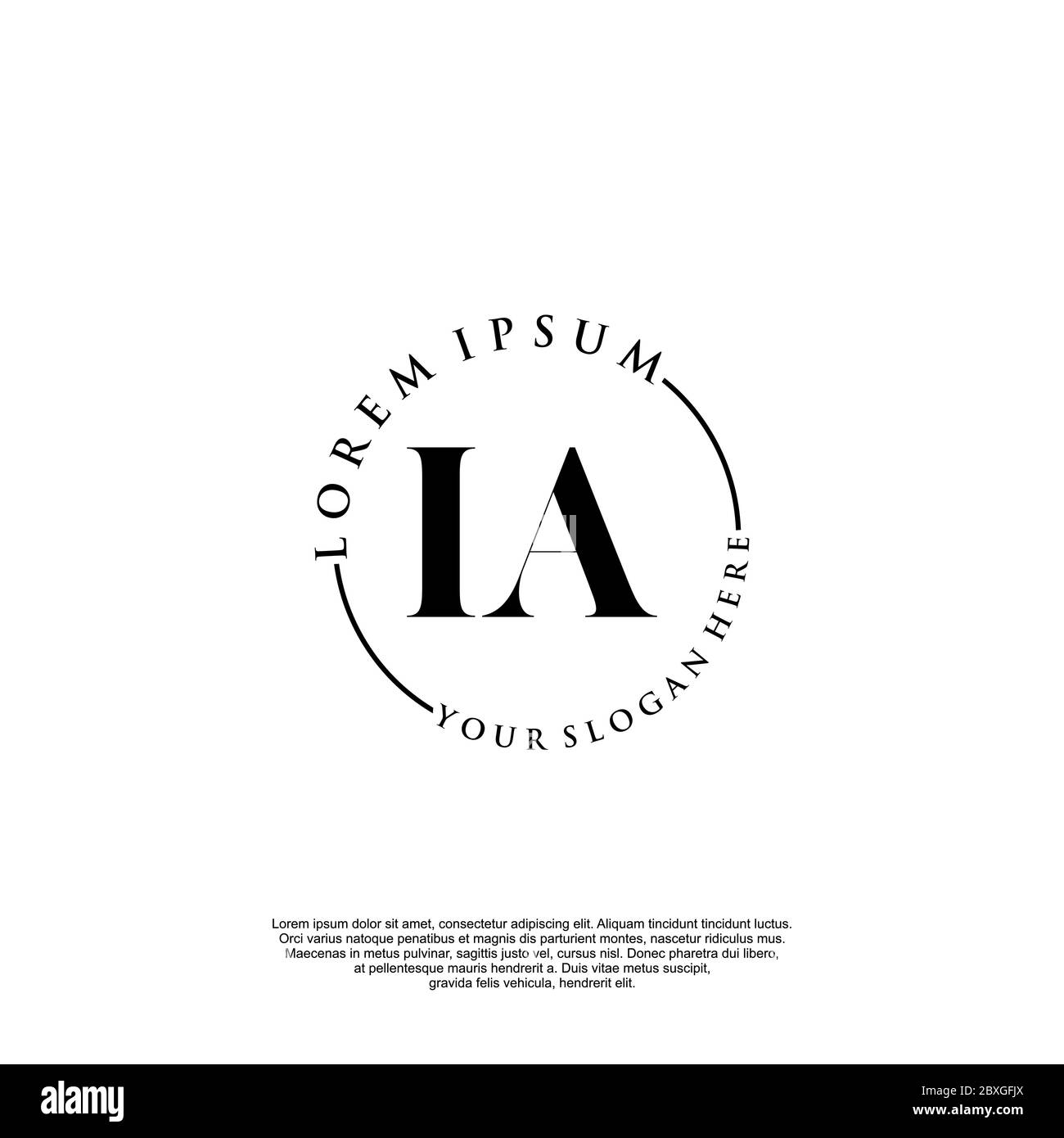 Ia font Cut Out Stock Images & Pictures - Alamy