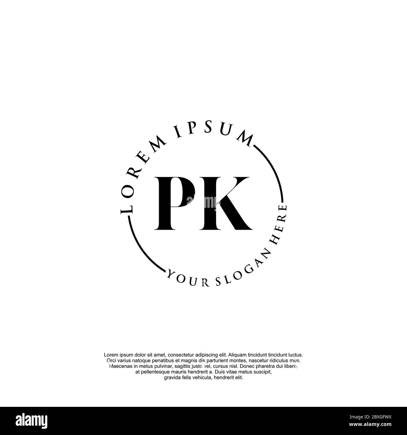 Pk logo vector vectors hi-res stock photography and images - Alamy