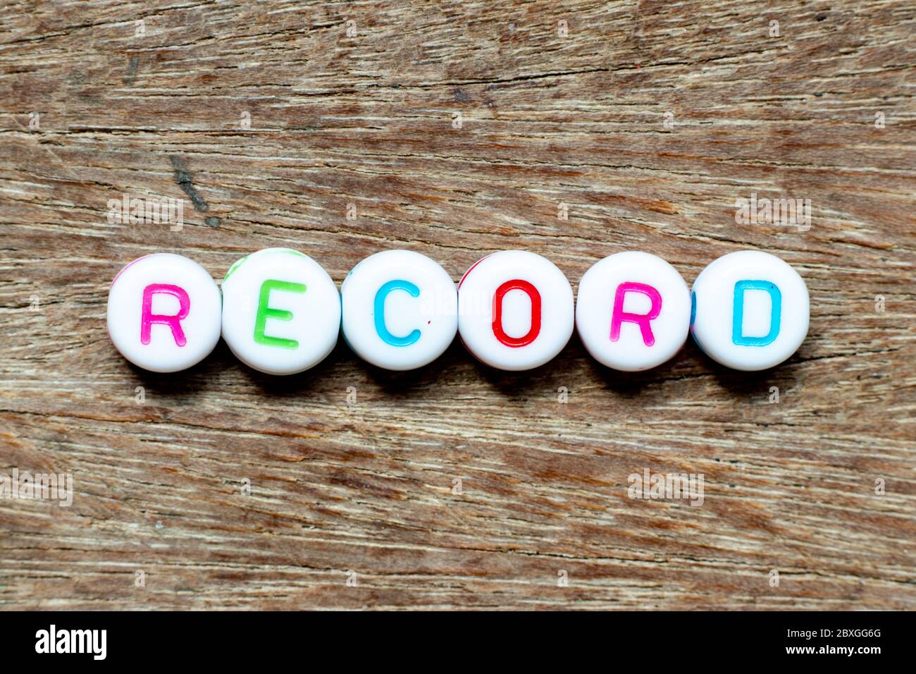 Track Record Word High Resolution Stock Photography and Images - Alamy