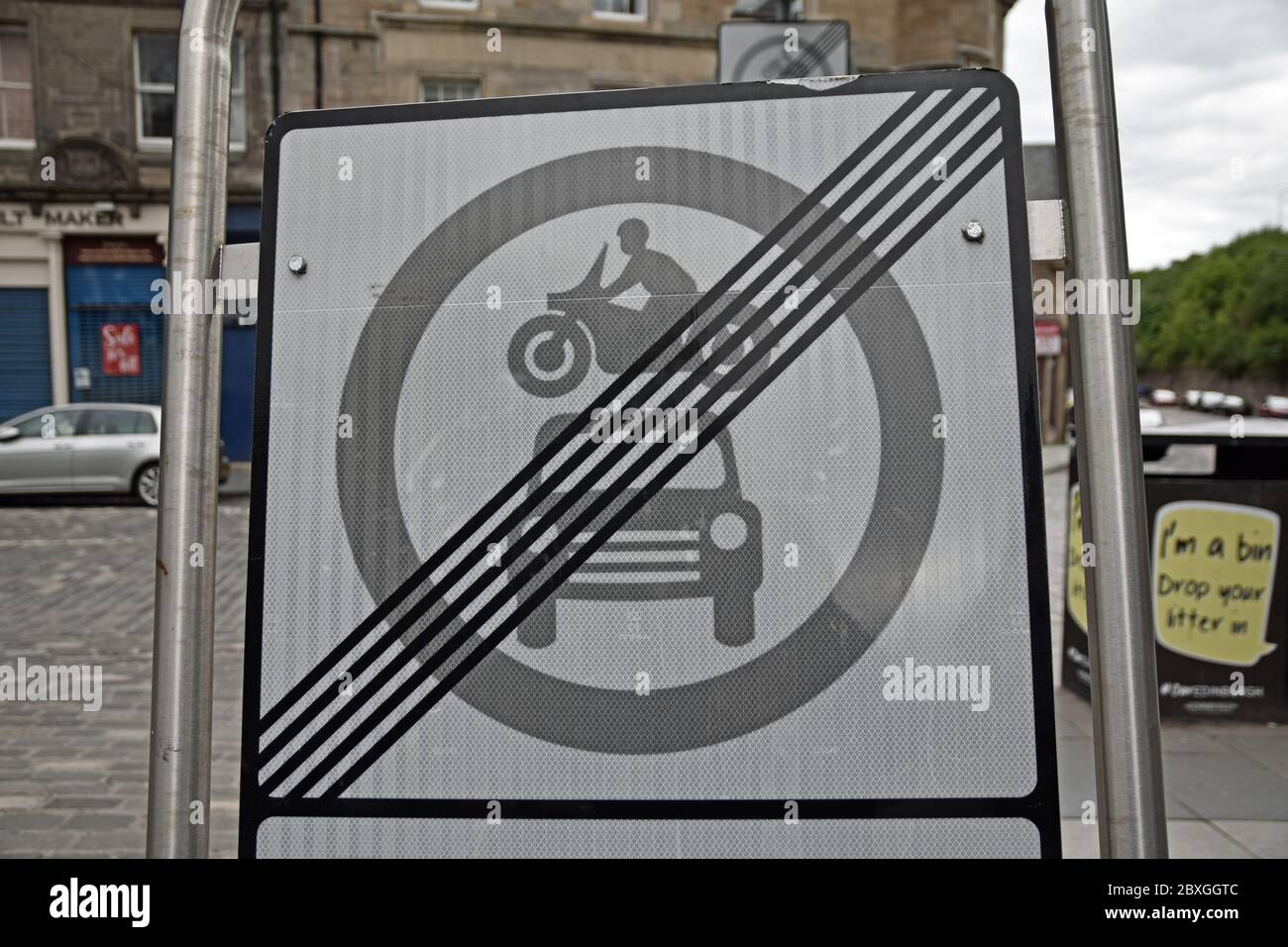 Motorcycles prohibited hi-res stock photography and images - Alamy