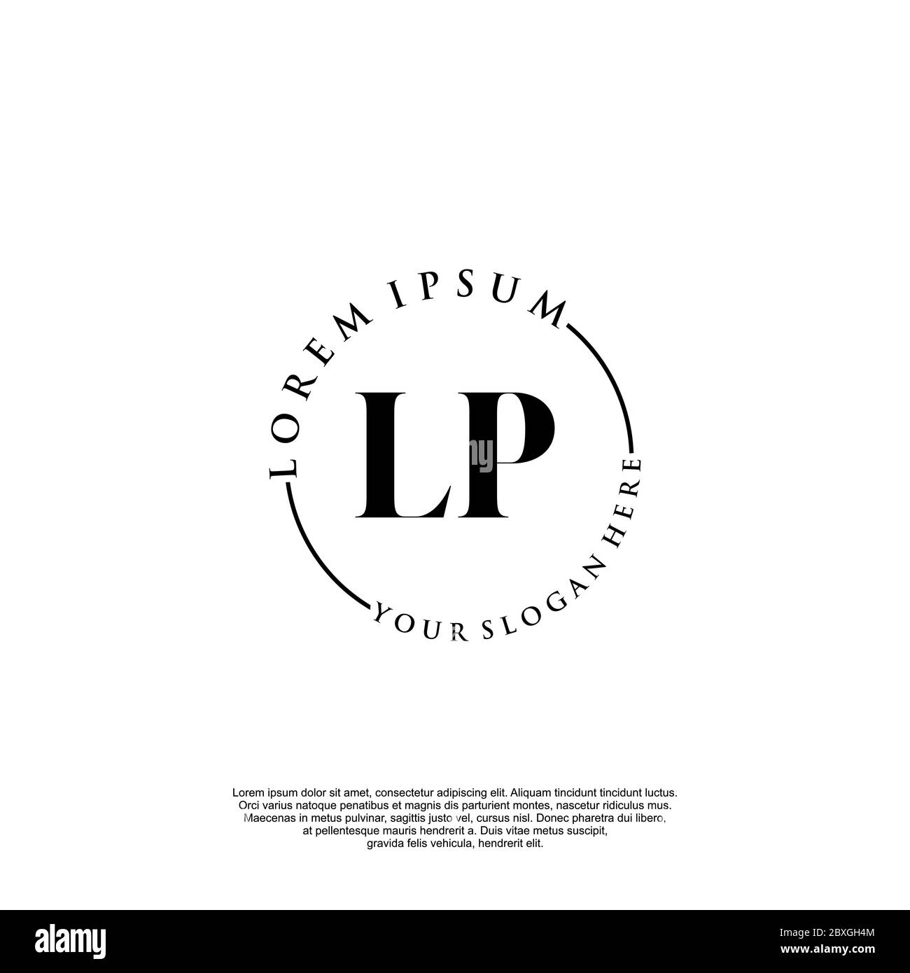 Letter Lp Logo High Resolution Stock Photography and Images - Alamy