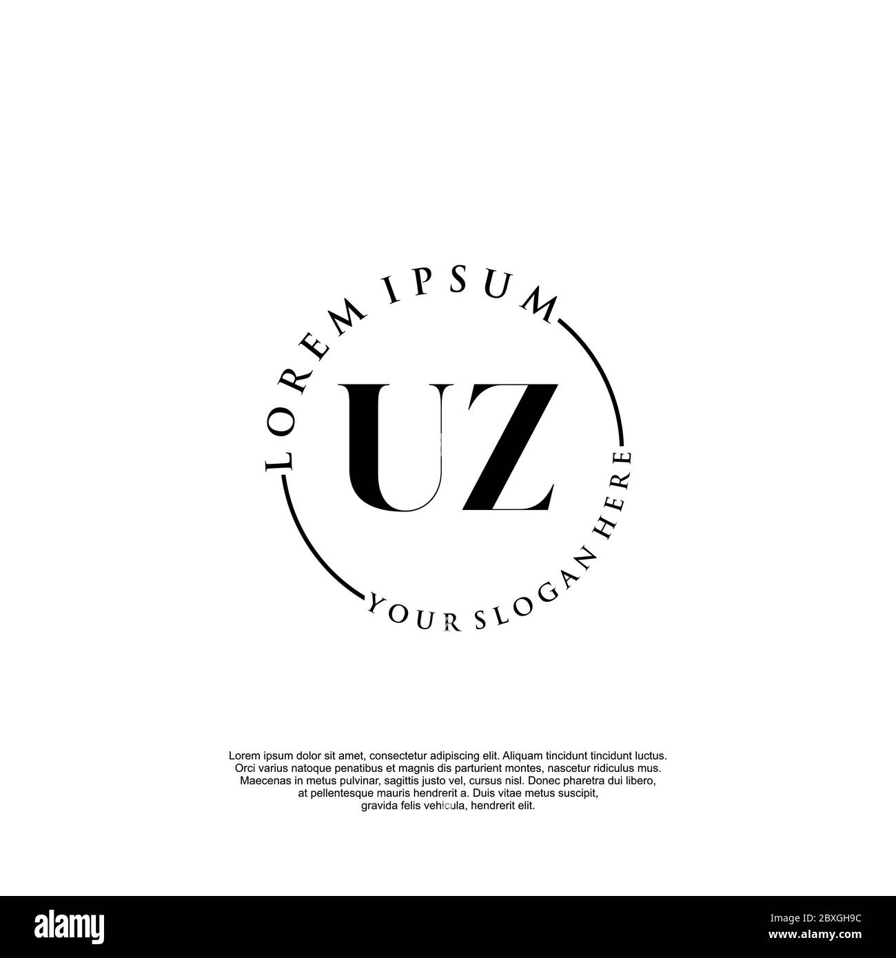 Uz symbol Stock Vector Images - Alamy