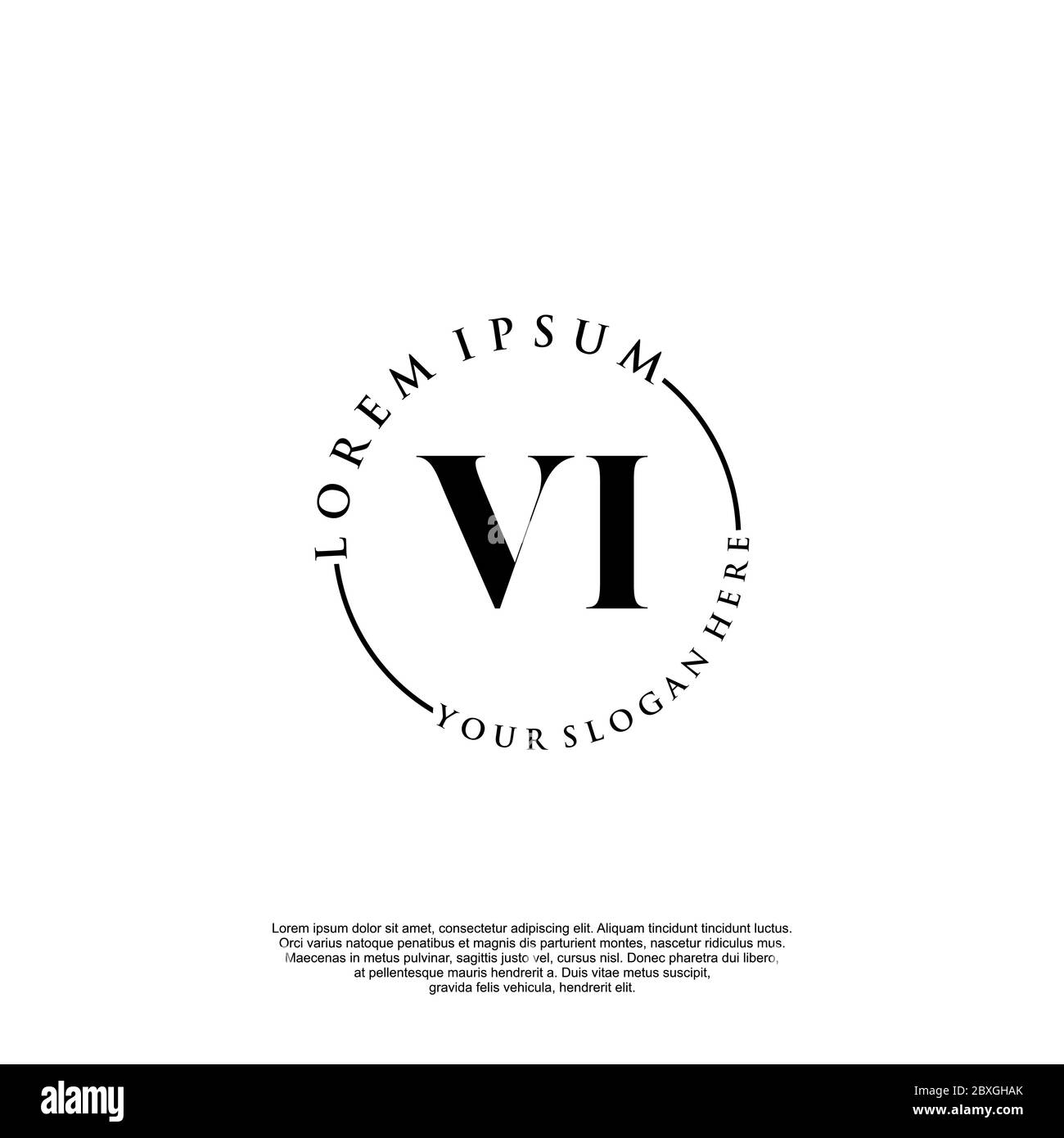 Vi logo vector vectors hi-res stock photography and images - Alamy