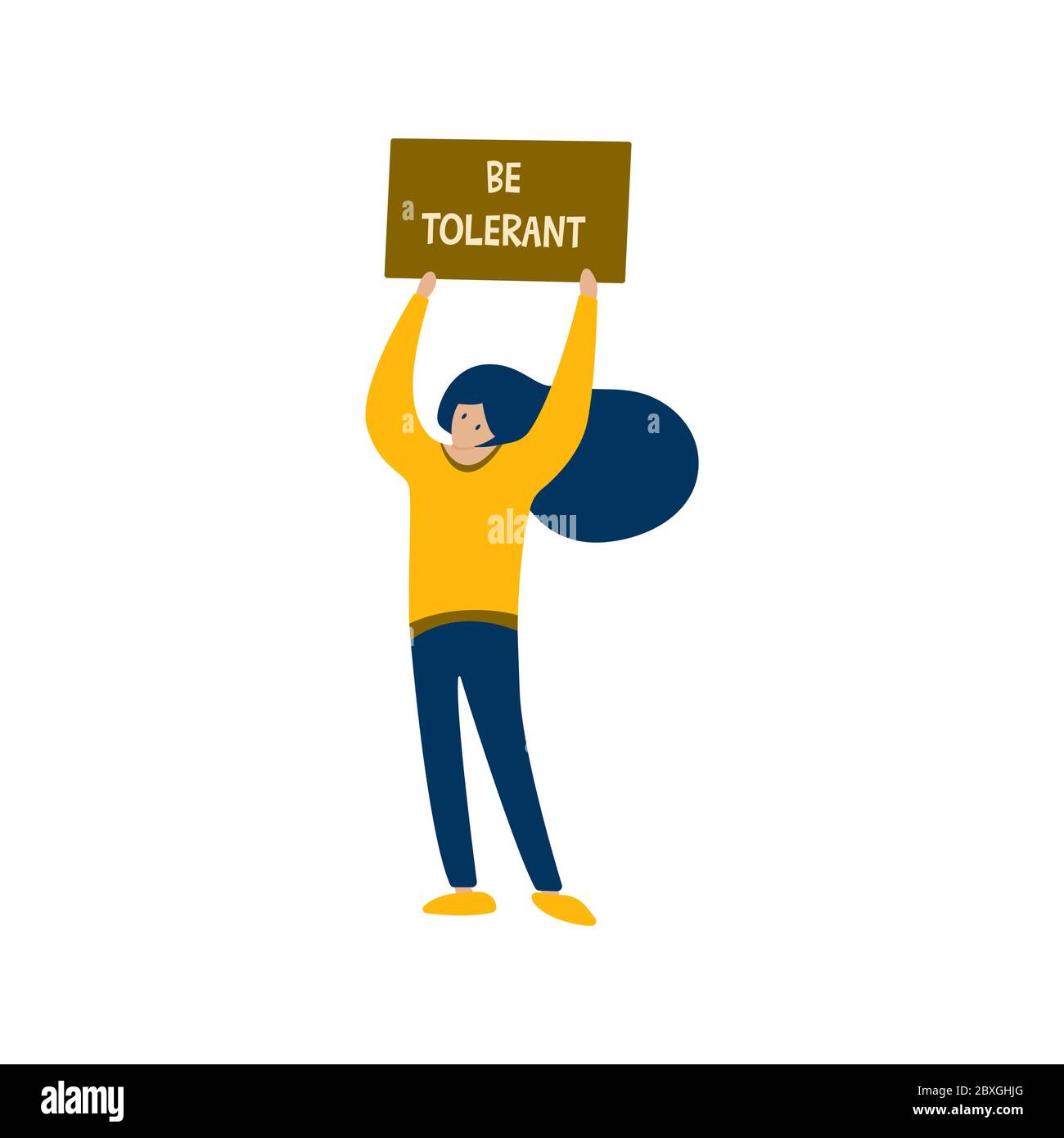 Say no to racism sign Cut Out Stock Images & Pictures - Alamy