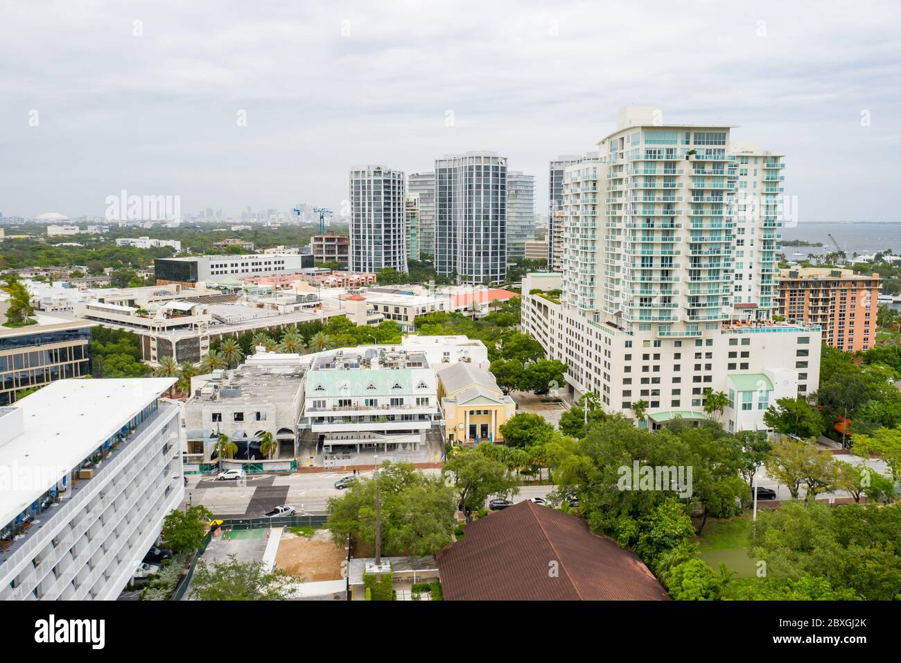 Aerial miami 2020 hi-res stock photography and images - Alamy