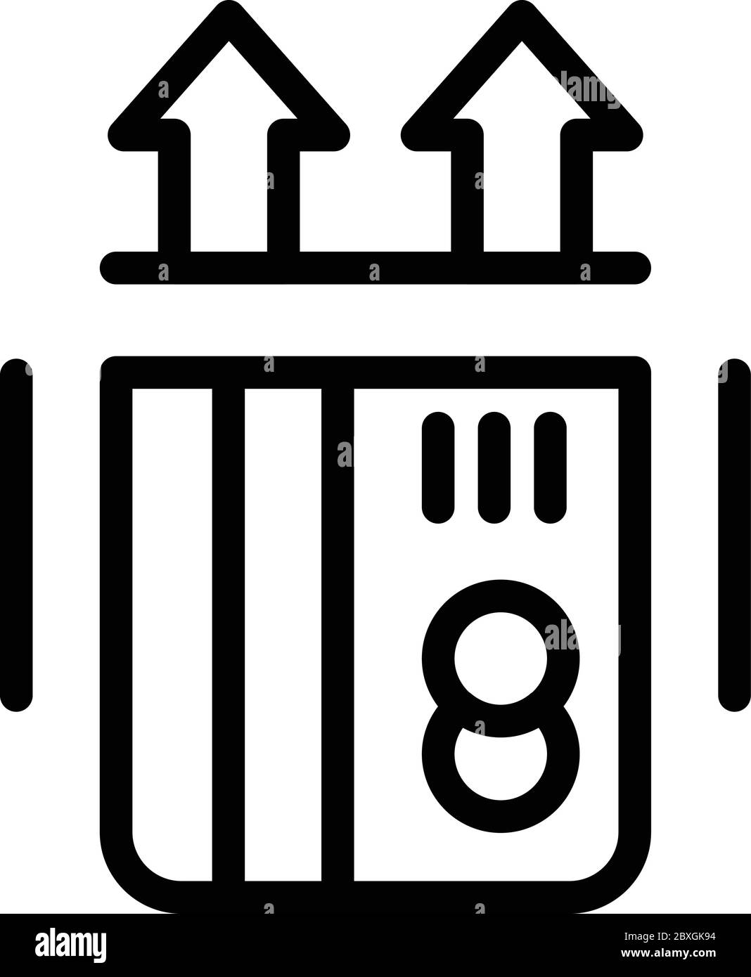 Insert credit card icon, outline style Stock Vector Image & Art - Alamy