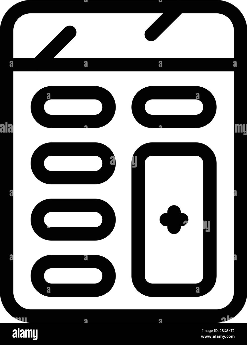Manual calculation Stock Vector Images - Alamy