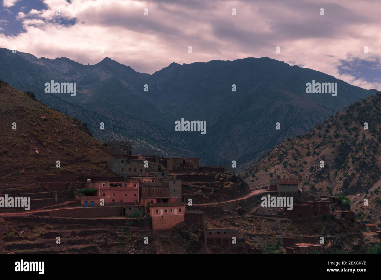 ancient town in the atlas Stock Photo - Alamy