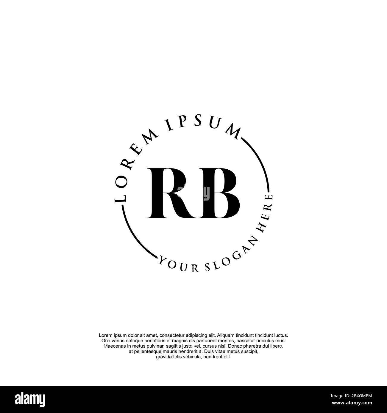 Rb Letter Logo Vector High Resolution Stock Photography and Images - Alamy