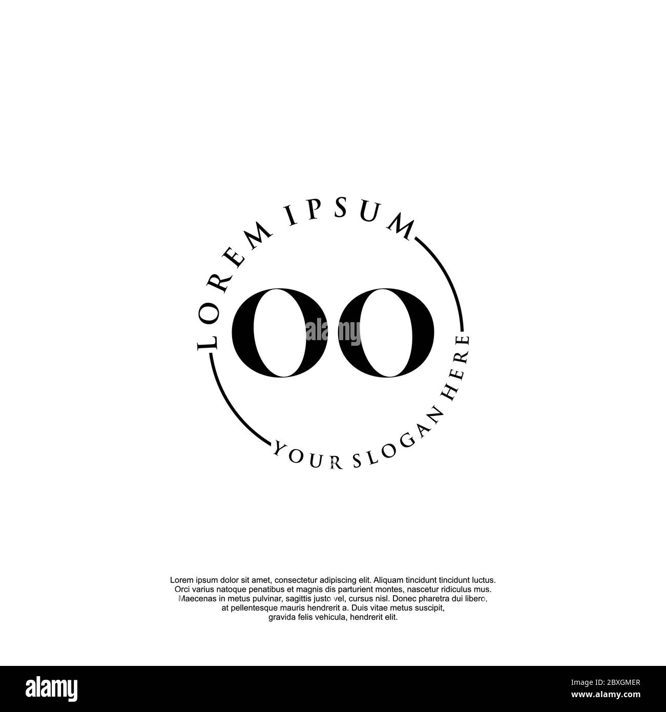 Oo logo vector vectors hi-res stock photography and images - Alamy