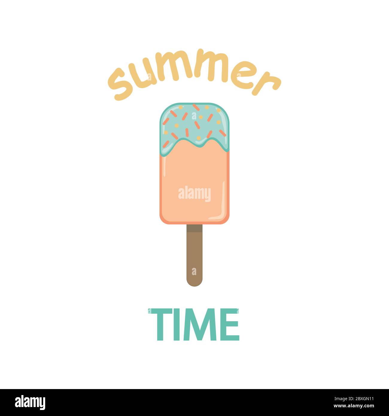 Summertime vector hi-res stock photography and images - Alamy