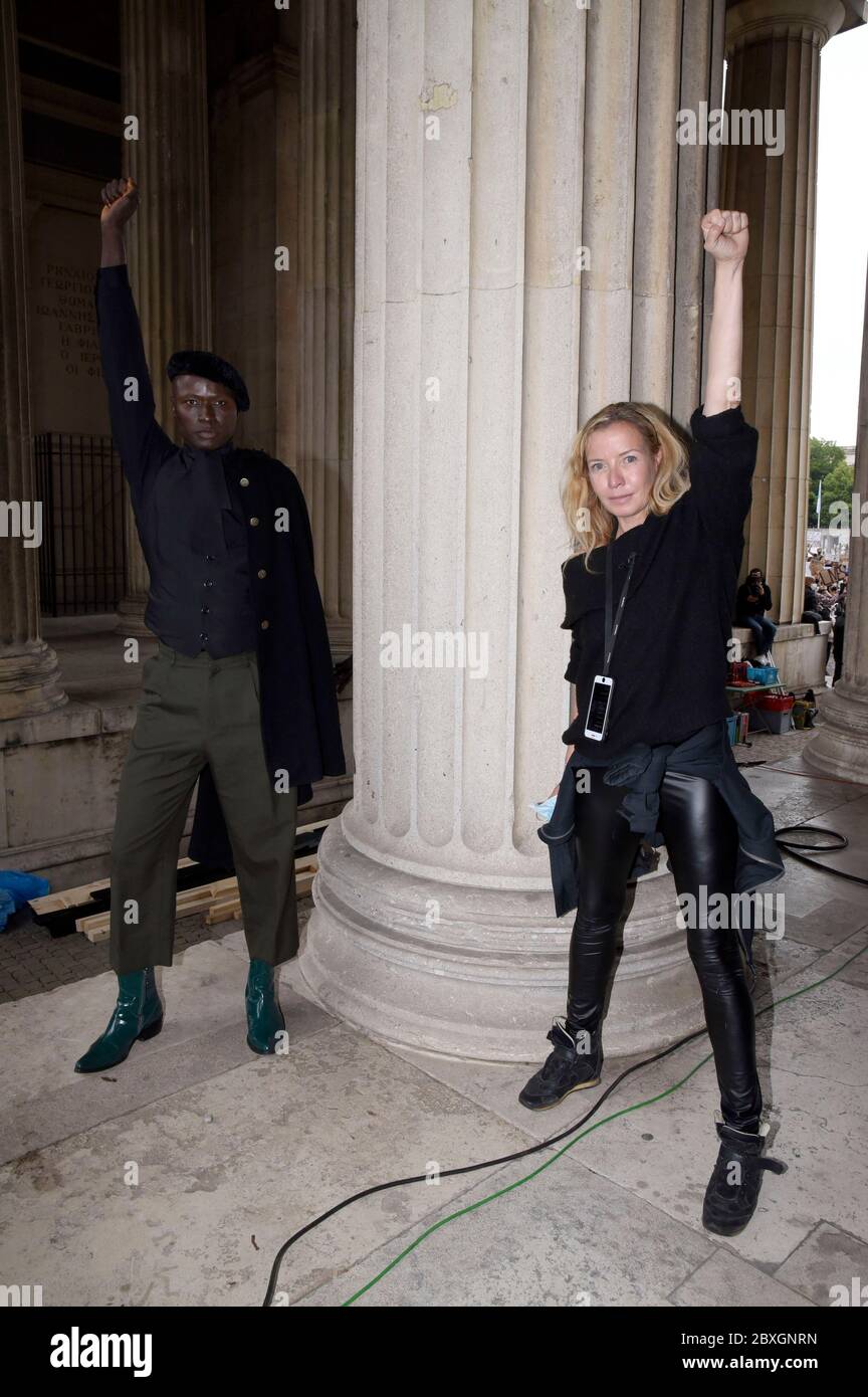 Munich, Deutschland. 06th June, 2020. Papis Loveday and Georgia ...