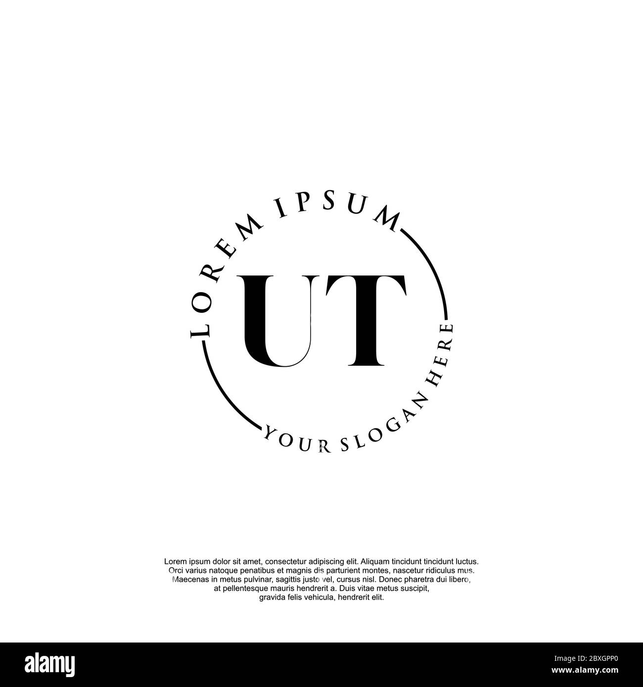 Ut letter Stock Vector Images - Alamy