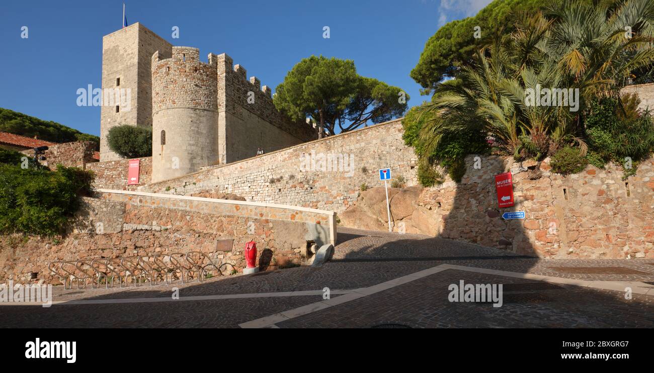 Cannes, France - September 27, 2019: Musee de la Castre, the museum in ...